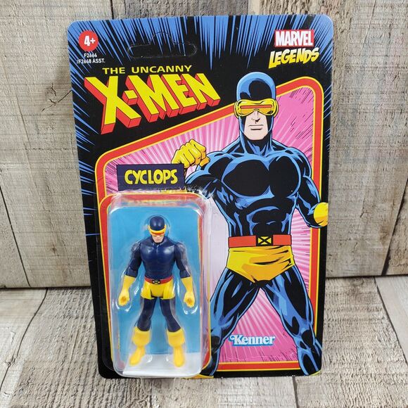 Hasbro | Toys | Kenner Marvel Legends Retro Card X Men Cyclops 35 Mini ...